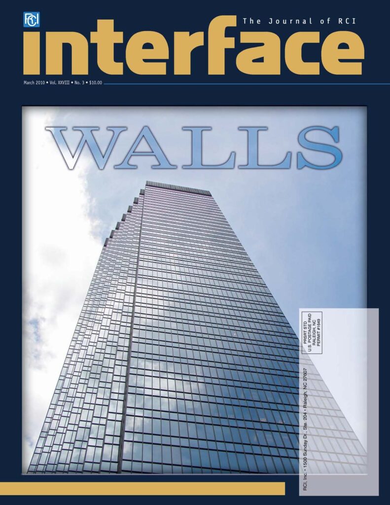 March 2010 IIBEC Interface | Theme: Walls | IIBEC