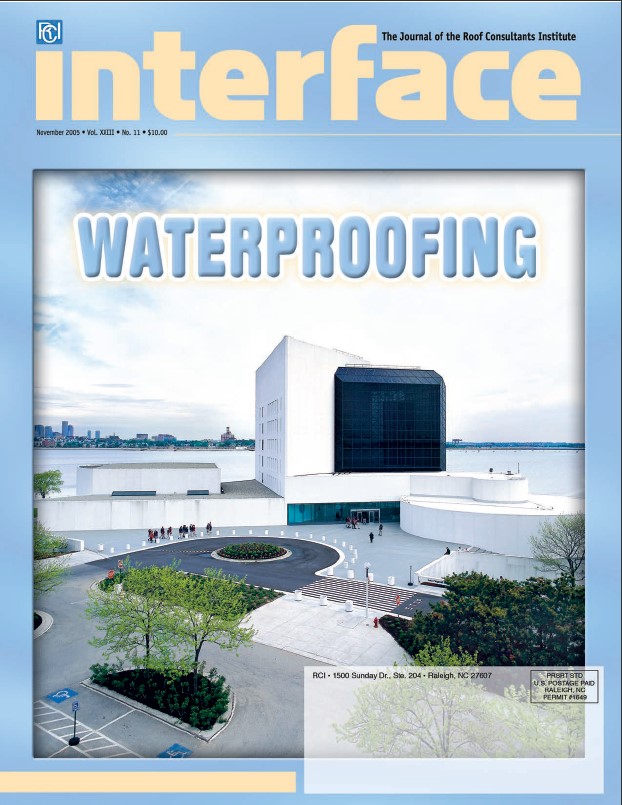 Nov 05 Waterproofing | IIBEC