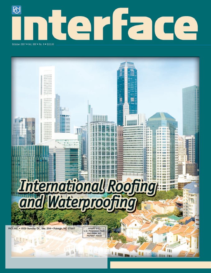 Oct 07 Intl Roofing | IIBEC