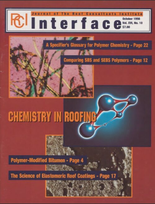 October 1998 IIBEC Interface | Theme: Chemistry in Roofing | IIBEC
