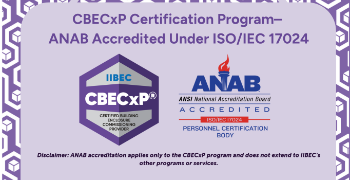 CBECxP Certification Program Now ANAB Accredited! 2 | IIBEC