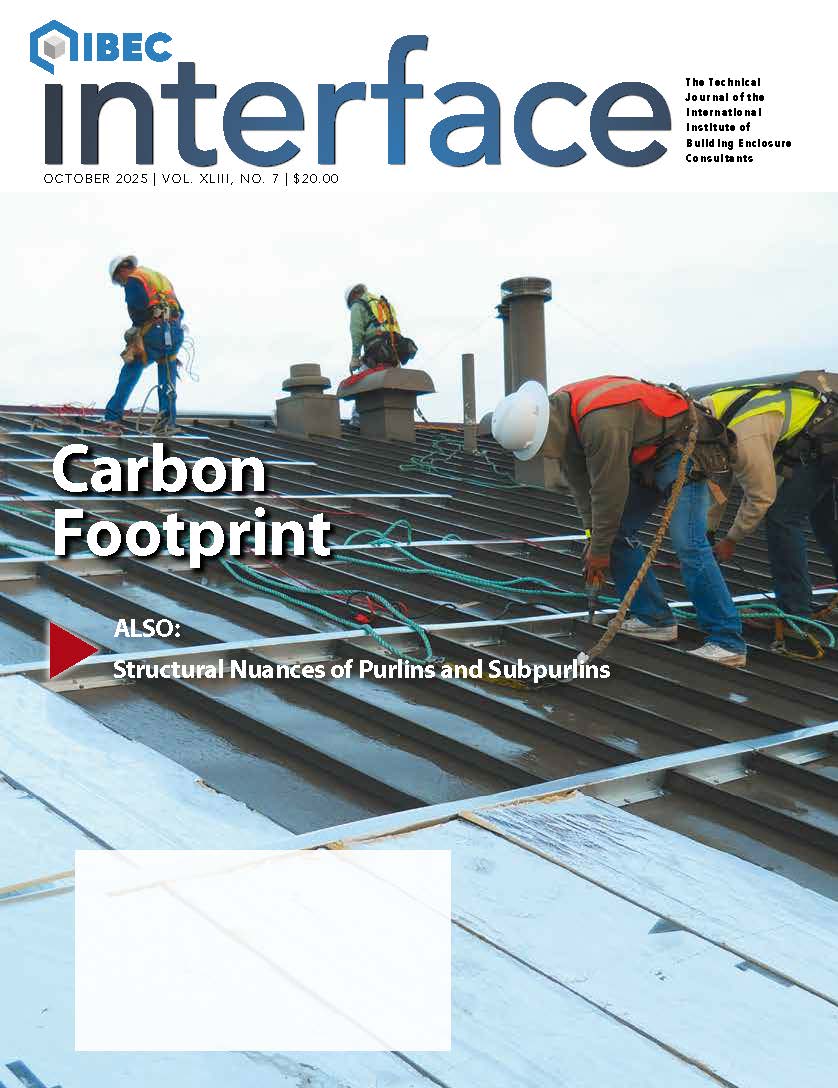 Oct 2025 Cover Carbon Footprint | IIBEC