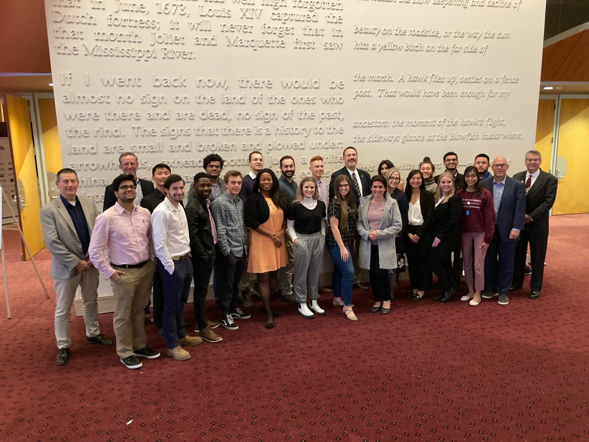 Foundations Fund Attendance of 25 Students at Building Enclosure ...