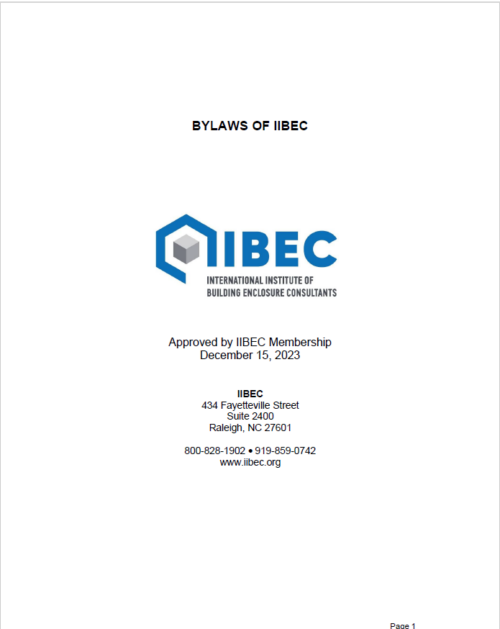 IIBEC Governance | IIBEC