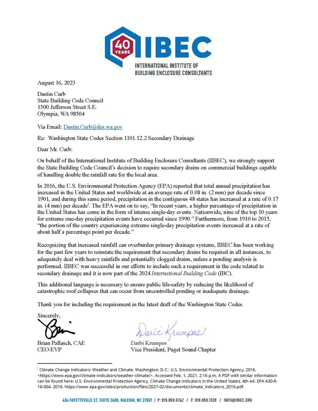 IIBEC Expresses Appreciation to Washington’s Building Code Council for ...