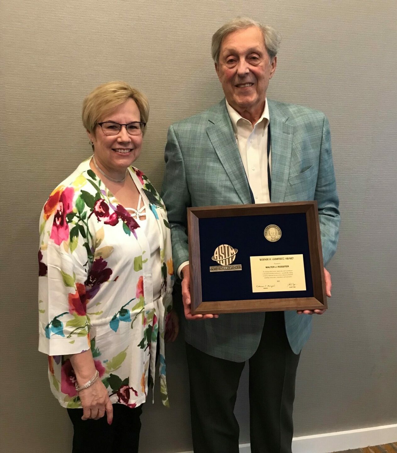 Rossiter, Paroli, Buccellato, and Côté Receive Awards from ASTM | IIBEC