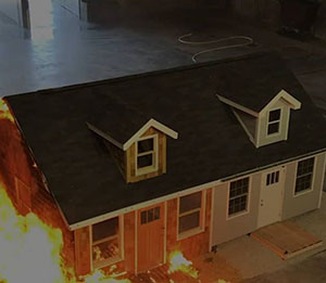 IBHS Fire Tests Square | IIBEC