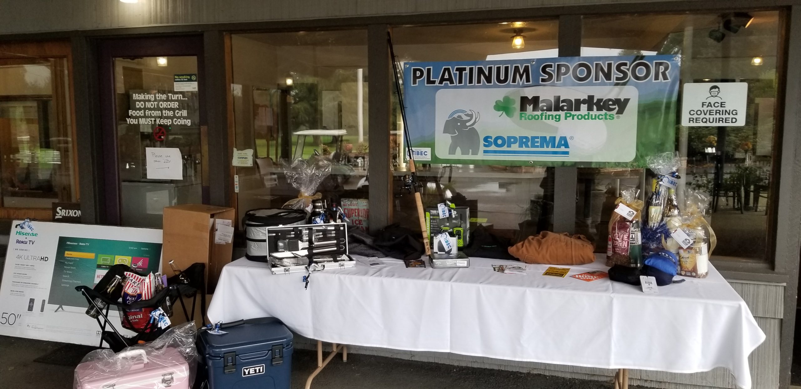 Platinum Sponsor Raffle Table | IIBEC