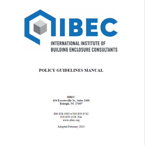 IIBEC Policy | IIBEC