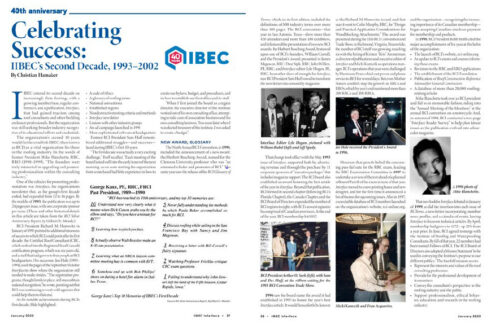 IIBEC 40th Anniversary | IIBEC