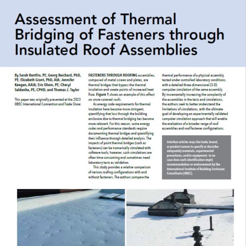 Technical Article | IIBEC