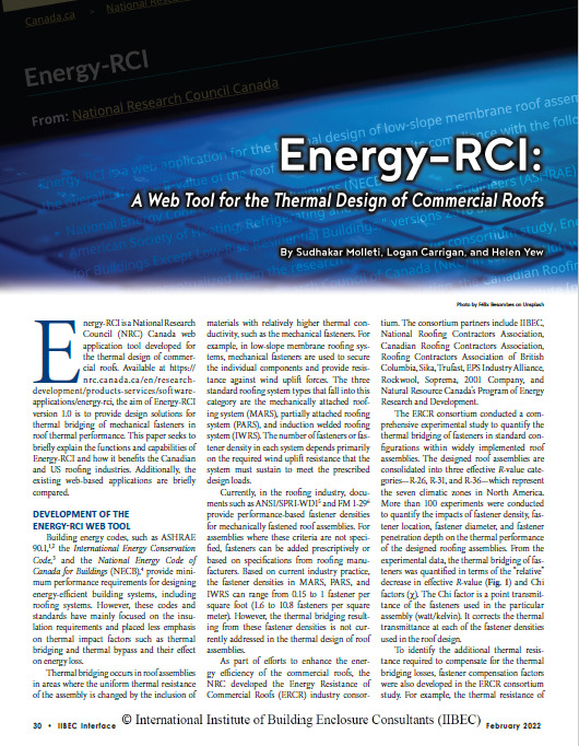 Energy Rci | IIBEC